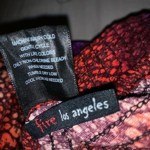 Fire Los Angeles | Dresses | Fire Los Angeles Maxi Dress W 2 Side Slits ...
